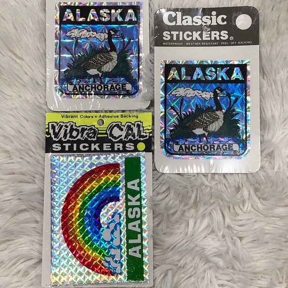 Vintage | Office | Vintage Alaska Stickers | Poshmark